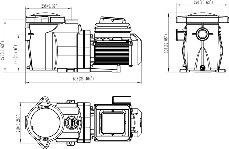 Best Blueworks BLPVS1515H Variable Speed Pump Manufacturers and ...